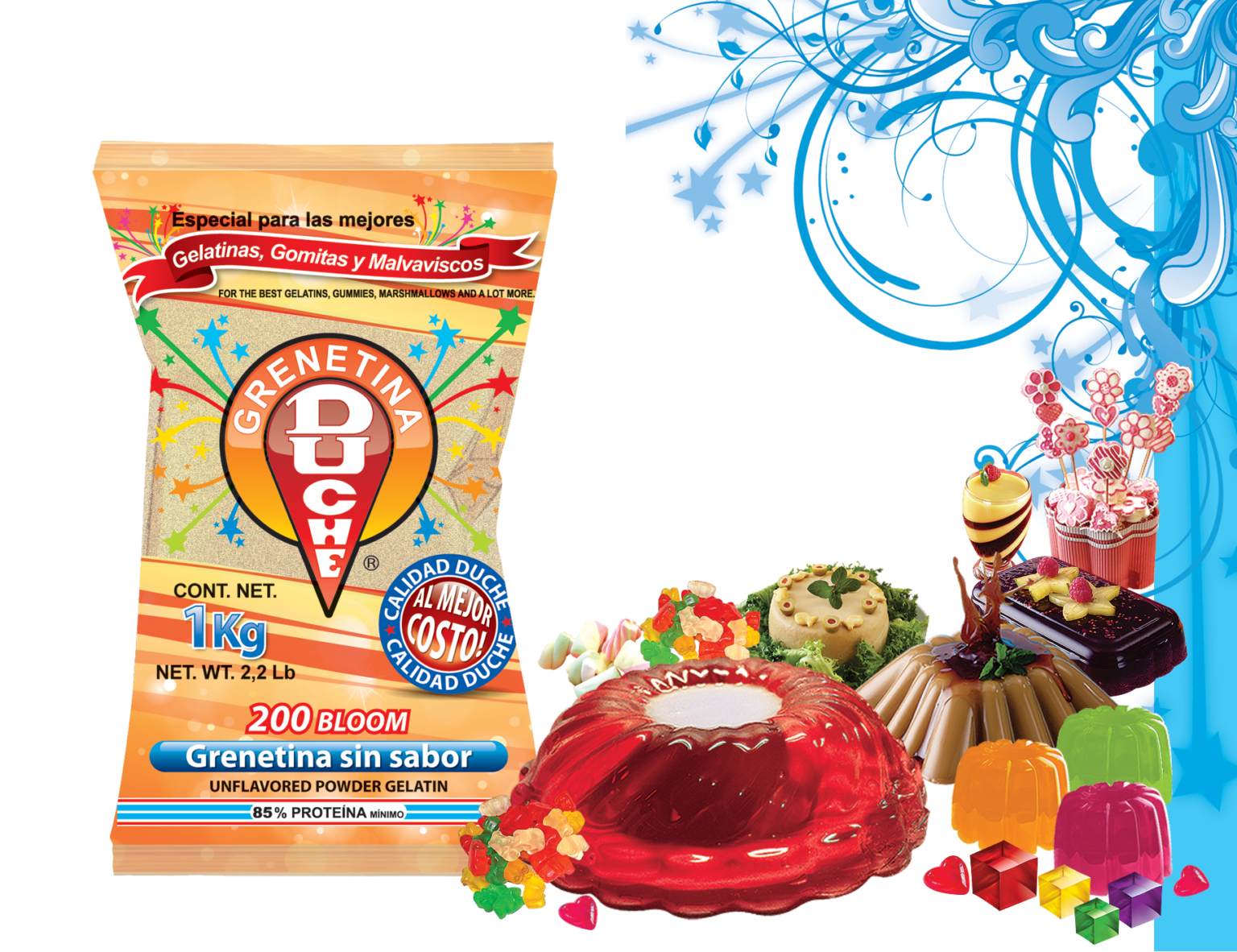 Grenetina 200 Bloom - Coloidales Duché, S. A. de C.V.